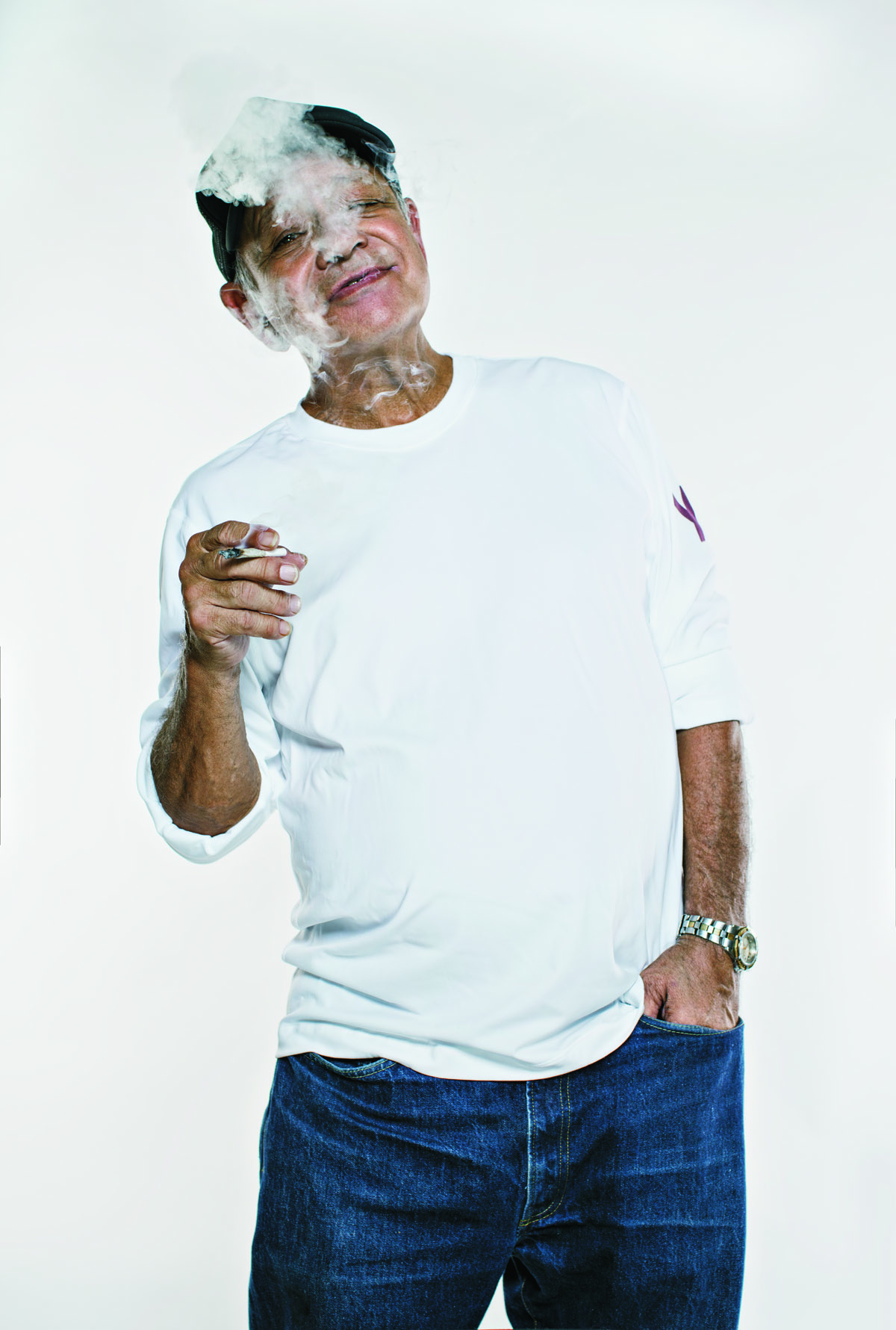 Cheech Marin Smoking