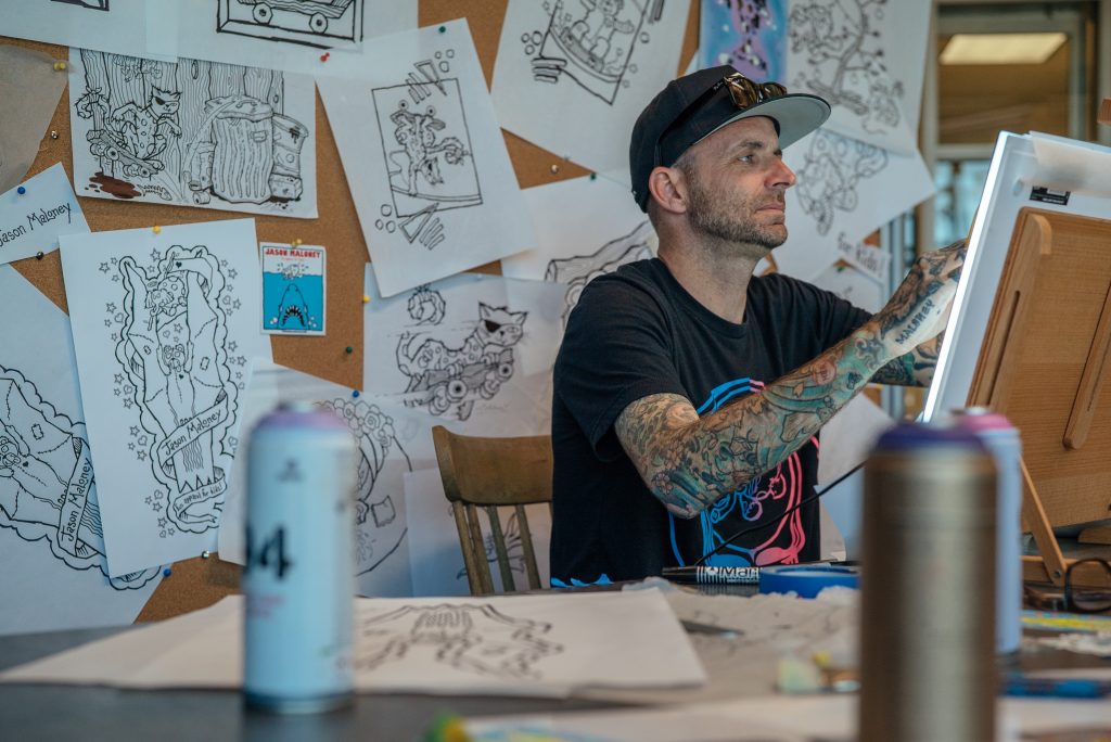 Jason Maloney’s Art Channels the Classic 1980s Fixture: The Video ...