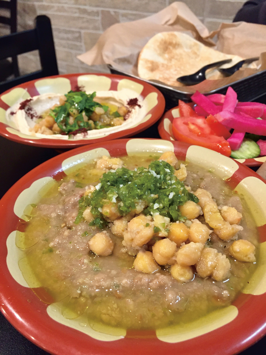 A Man of Few Words Serves Falafel, Foul and Hummus at F & H Shack in ...