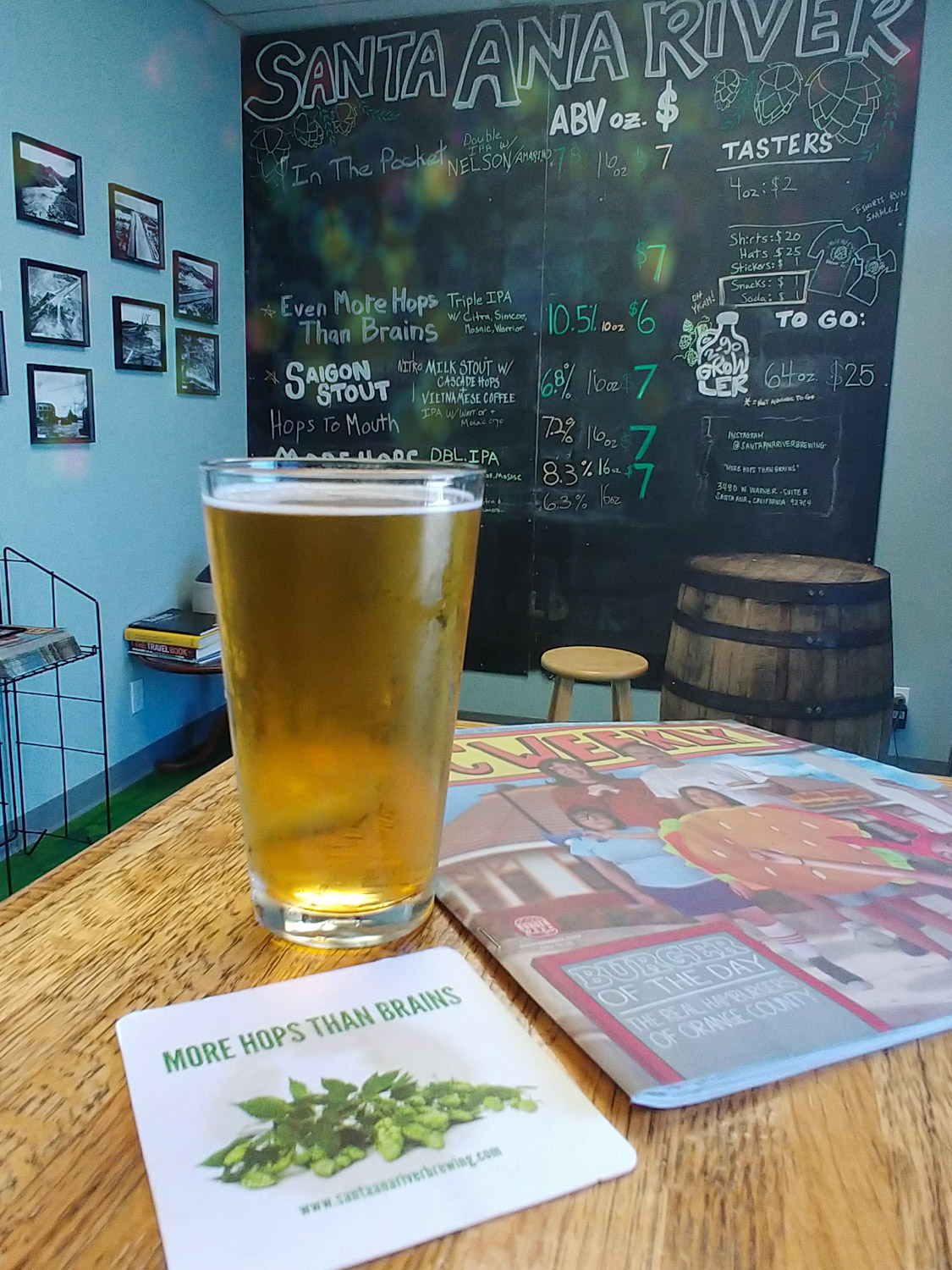 More Hops Than Brains From Santa Ana River Brewing, Our Beer of the ...