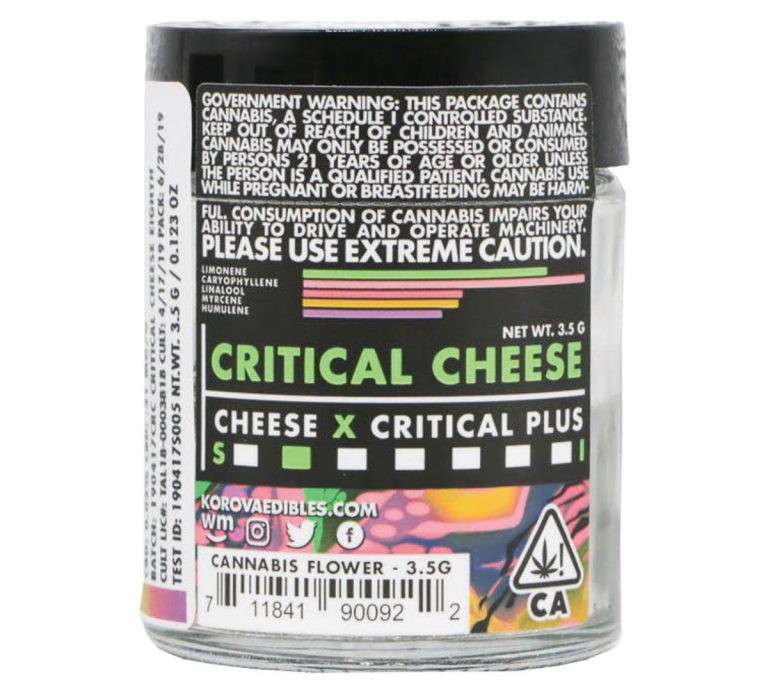 Toke of the Week: Korova’s Critical Cheese – OC Weekly